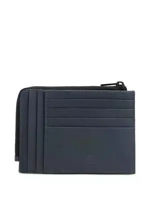 PIQUADRO Zipped Logo Wallet