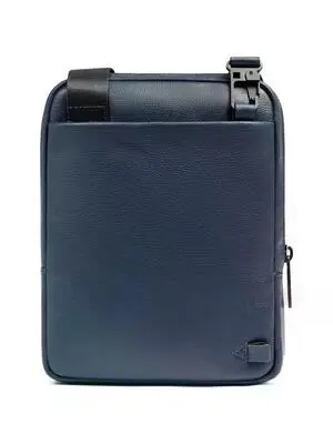 PIQUADRO Logo Plaque Crossbody Bag