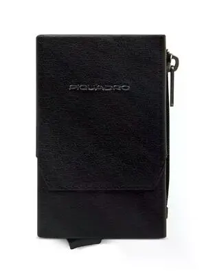PIQUADRO Solm Pop-up Wallet - Black