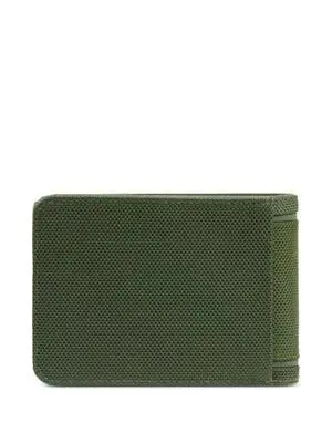 PIQUADRO Mesh-texture Flip-up Wallet