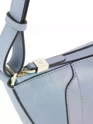 PIQUADRO Grained Leather Belt Bag