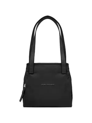 PIQUADRO Logo Plaque Laptop Tote Bag