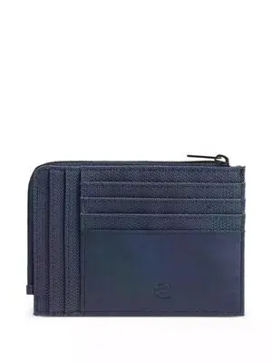 PIQUADRO Zipped Coin-pocket Card Holder