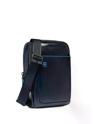 PIQUADRO Leather Messenger Bag