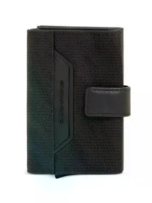 PIQUADRO Logo-lettering Pop-up Cardholder - Black