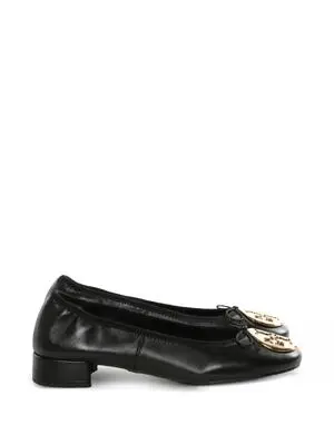 Tory Burch Reva Logo Plaque Pumps