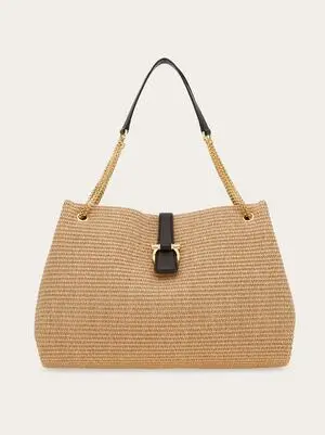 FERRAGAMO Mia Tote Bag - Brown