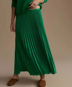 Jenni Kayne Pleated Skirt - Green