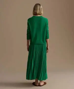 Jenni Kayne Pleated Skirt - Green