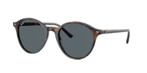 Ray-ban Tortoiseshell Round Frame Sunglasses - Blue
