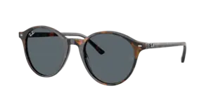 Ray-ban Ray-Ban Tortoiseshell Round Frame Sunglasses Blue