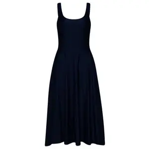 STATE OF GEORGIA Navy Recycled Nets Singlet Dress - Blue