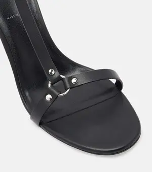 TOM FORD Leather Ankle Strap Sandals