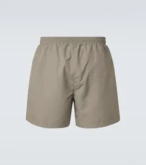 Brunello Cucinelli Logo Swim Trunks - Green