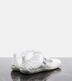ROGER VIVIER Viv Low Mary Jane Flats - White