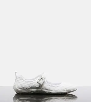 ROGER VIVIER Viv Low Mary Jane Flats - White