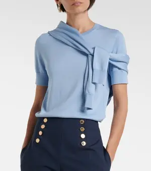 Carolina Herrera Silk And Cotton Sweater