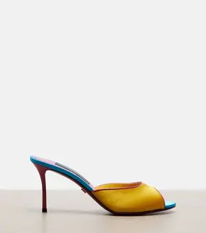 Dolce & Gabbana Keira Satin Mules