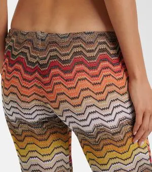 Missoni Wave Lamé Slim Pants