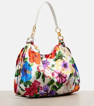 Dolce & Gabbana Medium Floral Shoulder Bag
