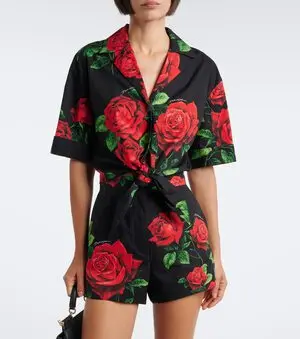 Dolce & Gabbana Floral Cotton Shorts - Multicoloured