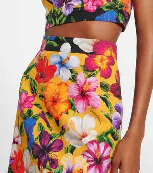 Dolce & Gabbana Floral Miniskirt