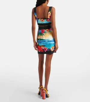 Dolce & Gabbana Printed Miniskirt