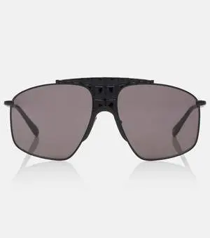 Alaïa Aviator Sunglasses - Black