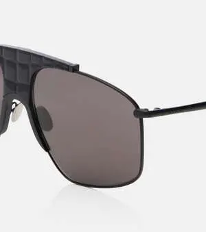 Alaïa Aviator Sunglasses - Black