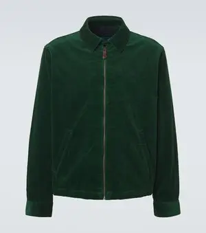 Polo Ralph Lauren Polo Ralph Lauren Cotton Corduroy Zip-Up Jacket Green