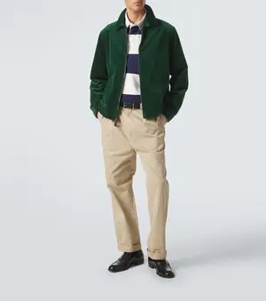 Polo Ralph Lauren Cotton Corduroy Zip-up Jacket - Green