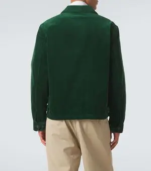 Polo Ralph Lauren Cotton Corduroy Zip-up Jacket - Green