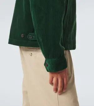 Polo Ralph Lauren Cotton Corduroy Zip-up Jacket - Green