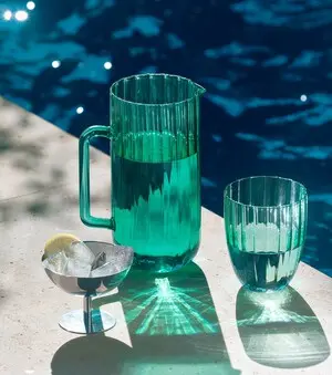 Dolce & Gabbana Glass Pitcher - Green