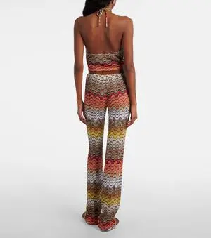 Missoni Wave Lame Slim Pants