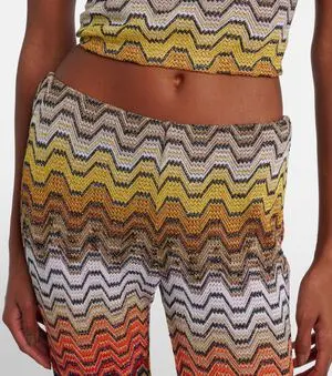 Missoni Wave Lame Slim Pants