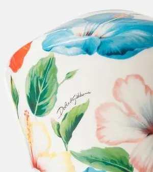 Dolce & Gabbana Floral Ceramic Vase
