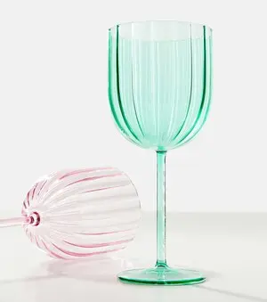 Dolce & Gabbana Wine Glass - Green