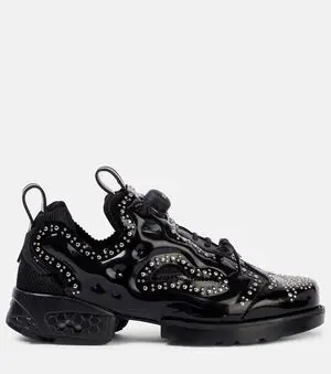 Noir Kei Ninomiya Studded Brogue Sneakers