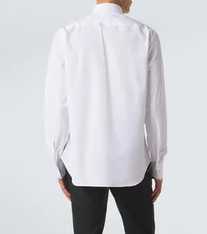 Canali Cotton Tuxedo Shirt