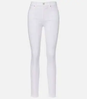 FRAME Le High Skinny Jeans - White