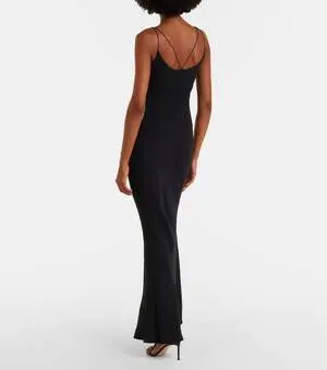 TOM FORD Satin V-neck Slip Dress