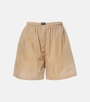 Prada Re-nylon Shorts - Beige