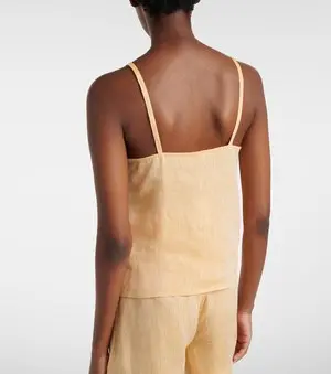 ERES Gentille Linen Top - Yellow