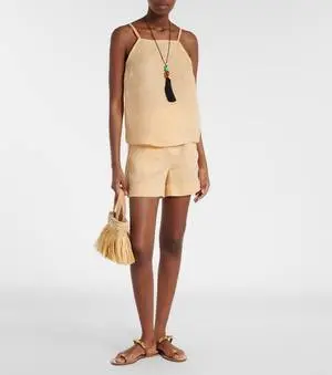 ERES Gentille Linen Top - Yellow