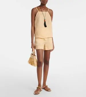 ERES Linen Shorts - Yellow