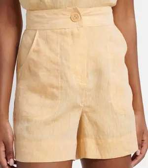 ERES Linen Shorts - Yellow