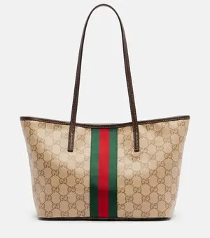 Gucci Gg Canvas Small Tote Bag - Beige