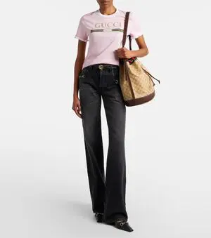 Gucci Gg Canvas Small Tote Bag