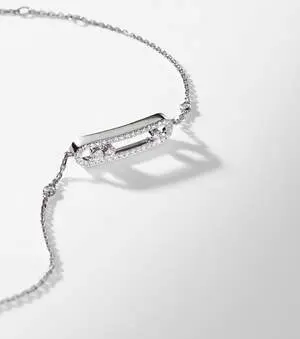 Messika Baby Move 18kt White Diamond Bracelet